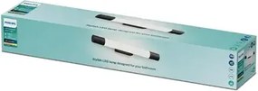 Philips Rover 44 cm černá / Koupelnové nástěnné svítidlo / LED / 550 l