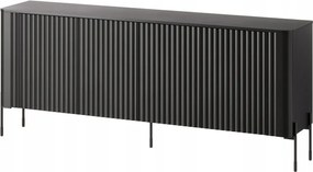 Komoda Vera 190 cm černá