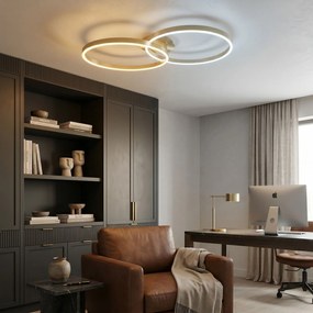 Toolight Rea, Stropní svítidlo LED SWE062-C BRUSH GOLD, OSW-20162