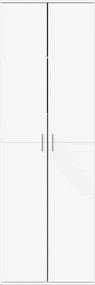 Skříň highboard bílá 60 x 35 x 180 cm kompozitní dřevo 3276665