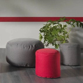 MEMEDESIGN - Pouf ARCHIMEDE ROTONDO SMALL OUTDOOR