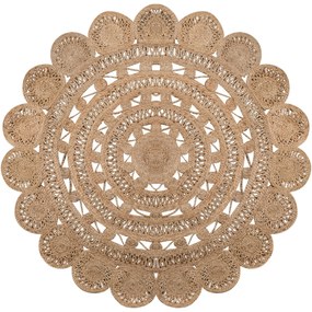 Flair Rugs koberce Kusový koberec Handmade Jute Eden kruh ROZMĚR: 150x150 (průměr) kruh