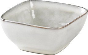 Miska Broste NORDIC SAND hranatá 8x7,5 cm písková