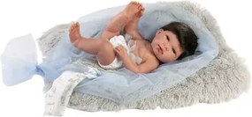 Llorens 73803 NEW BORN CHLAPEČEK - realistická panenka miminko s celov