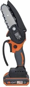 Solight RNP100A1 / Aku řetězová ruční pila / 100 mm / 21 V / 2 Ah