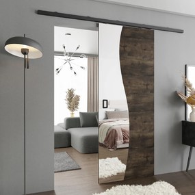 Posuvné dveře HS-45 FALA 90 tmavý jasan