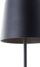 Brilliant G90939/76  Venkovní AKU stolní lampa KAAMI černá USB-C