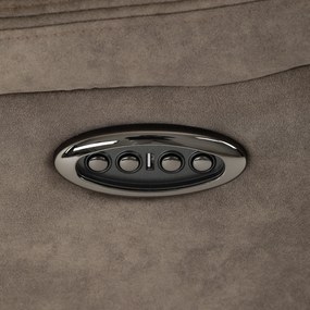 Autronic Polohovací křeslo s elektrickým ovládáním TV-Q8668 Barva potahu: Šedá