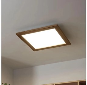 Brilagi - LED Stmívatelné svítidlo SLIMFRAME WOOD LED/36W/230V 49,5x49,5 cm + DO