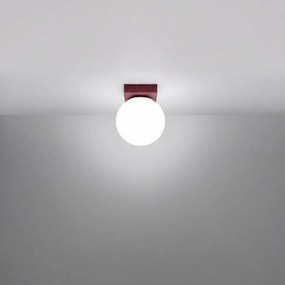 Sollux Lighting Stropní svítidlo YOLI 1 bordó