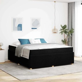 Rám postele Černá 180 x 200 cm textil 3398420