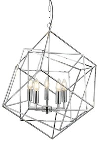 Searchlight 7865-5CC CUBE závěsné svítidlo E14 5x7W Závěsná svítidla