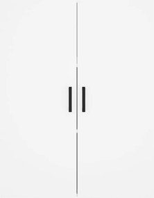 Skříň highboard bílá 69,5 x 34 x 180 cm kompozitní dřevo 3195843