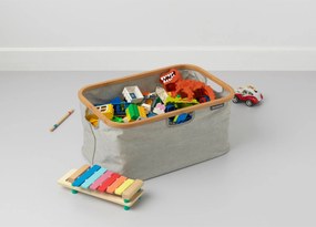 Skládací koš na prádlo/úložný box Brabantia 40l šedý