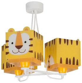 Dalber 64567 - Dětský lustr LITTLE TIGER 3xE27/60W/230V