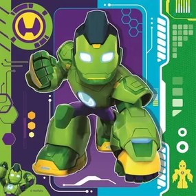 Ravensburger Iron Man a jeho úžasní přátelé / 3x49 dílků / od 5 let