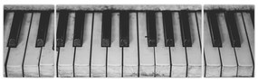 Obraz - Piano (170x50 cm)