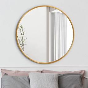 Zrcadlo Nordic Gold Rozměr: ø 75 cm