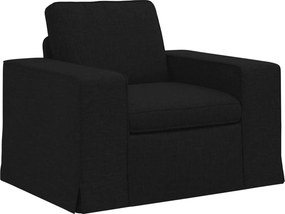 Set pohovek 2 ks Černá textil 3407590