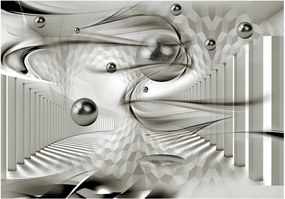 3D tapeta - Vířivá geometrie (150x105 cm) - Murando DeLuxe