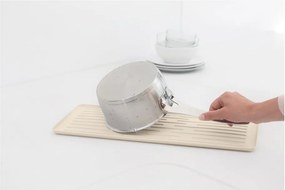 Béžový kovový odkapávač 46x20 cm – Brabantia