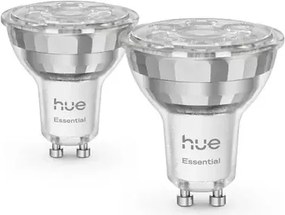 Philips Hue Essential WCA GU10 2 ks / Chytrá LED žárovka / 4,7 W / 345
