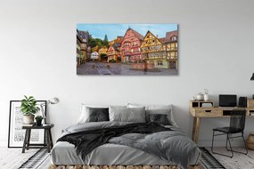 akrylový obraz Germany Staré Město Bavorsko 140x70 cm