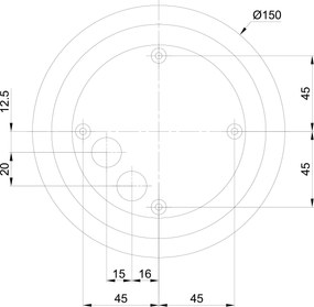 OS SKA68916 SKAT 2 stropní/nástěnné plastové svítidlo bílá IP65 4000 K 20W LED DALI (původní kód OS 68916) - OSMONT