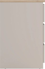 Krémová komoda 77x76x50 cm Naia – Tvilum