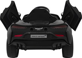 Ramiz Elektrické autíčko McLaren Artura pro děti černé + pohon 4x4 + dálkové ovládání + plynulý start + EVA kola + audio LED