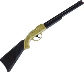 RAPPA Kovbojská puška zlatá / 50 cm / bez baterií