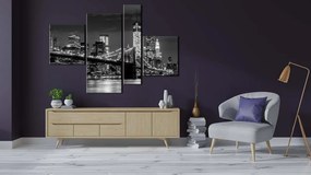Malvis ® Obraz Brooklynský most Velikost: 140x100 cm