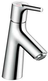 Hansgrohe Talis S, páková umyvadlová baterie 80 CoolStart s táhlem a odtokovou soupravou, chromová, 72013000