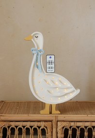 Little Lights Lampa Goose Cottage Blue Bow