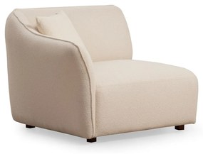 Atelier del Sofa Rohová sedací souprava Mentıs Corner 5 (L1+Cx+2Xr), Krémová