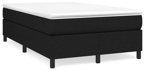 Box spring postel s matrací černá 120x190 cm textil 3269685