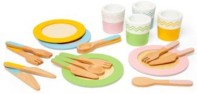 Bigjigs Toys Dřevěná servírovací sada
