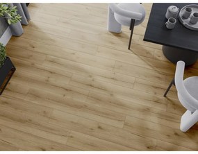 Mexen Buffalo, vinylová podlaha 1227 x 187 mm LVT Dryback 2,5 mm, PVC podklad, 4stranná V-drážka, dub, F1307-1227-187-255-4V1-01
