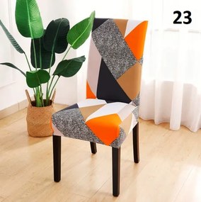 Elastické moderní potahy na židle Motiv: 23