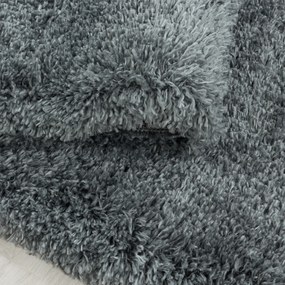 Ayyildiz koberce Kusový koberec Fluffy Shaggy 3500 light grey kruh ROZMĚR: 80x80 (průměr) kruh