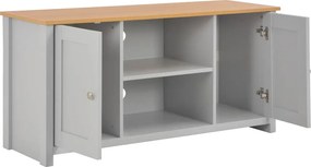 TV stolek šedý 120 x 39 x 58 cm 283740