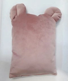 Lovegifts  Dekorační polštářek s ušima 27x40cm růžový