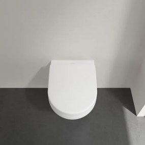 Villeroy & Boch 8M42S101 - Záchodové prkénko SoftClose SUBWAY 3.0 bílá