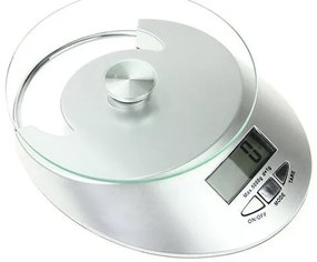 Verk Group Elektronická skleněná kuchyňská pohotovost 5kg / 1g clock