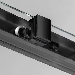Gelco Gelco, SIGMA SIMPLY BLACK sprchové dveře posuvné 1000mm, čiré sklo, GS1110B