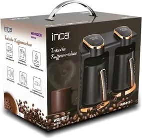 INCA TURBO Wonder Duo černá / Kávovar / Touch-Control