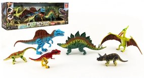 Sada Dinosaurus hýbající se 6ks plast v krabici 48x17x13cm