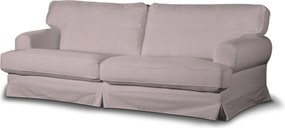 Potah na pohovku IKEA Ekeskog rozkládací barva růžová látka pletený vzor