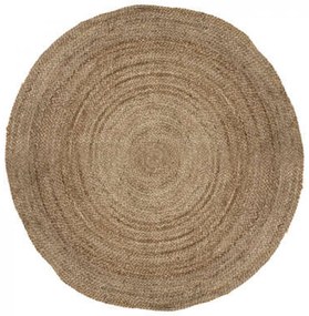 Kulatý jutový koberec JUTIQUE 120 cm