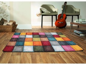 JUTEX Kusový koberec Jasper 22605 110 multi BARVA: Vícebarevný, ROZMĚR: 80x150 cm